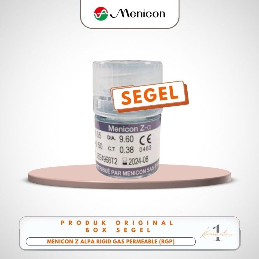 Jual MENICON Z ALPHA RGP LENS ORIGINAL MENICON MADE IN JAPAN | Shopee Indonesia