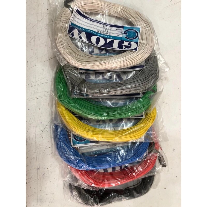Jual Kabel 1x7 serabut rol - cable 1 x 7 roll 50 meter full | Shopee ...