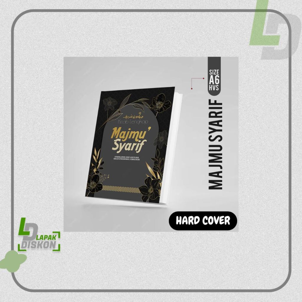 Jual LD//Kitab Majmu Syarif Hard Cover kumpulan doa dan amalan ukuran ...