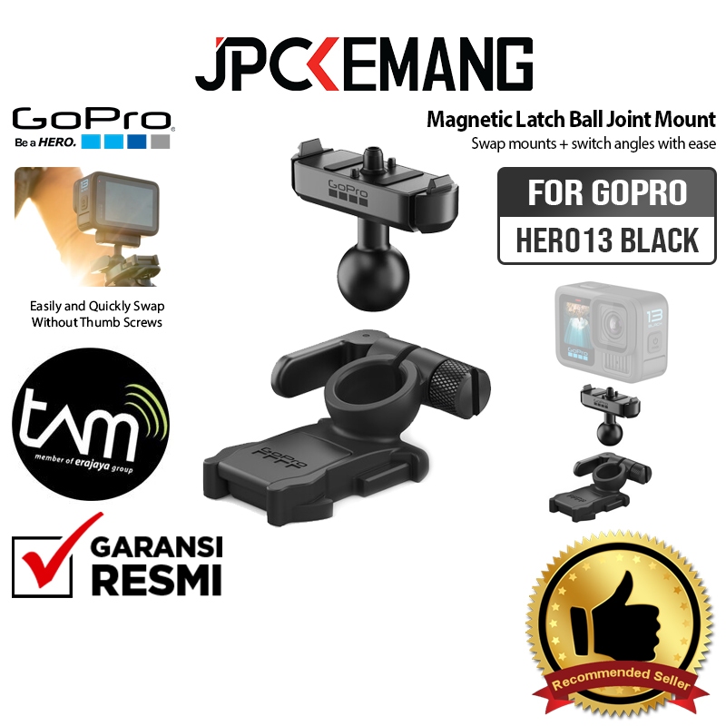 Jual GoPro Magnetic Latch Ball Joint Mount for Go Pro HERO 13 HERO13 ...