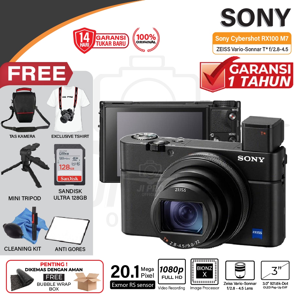 Jual Sony Cybershot RX100 M7 - RX-100 VII - MARK 7 Original | Shopee ...