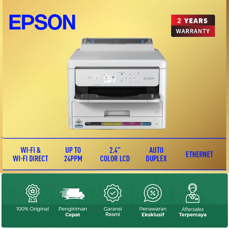 Jual Printer Epson WorkForce Pro WF-C5390 A4 Colour Single Function | Shopee Indonesia