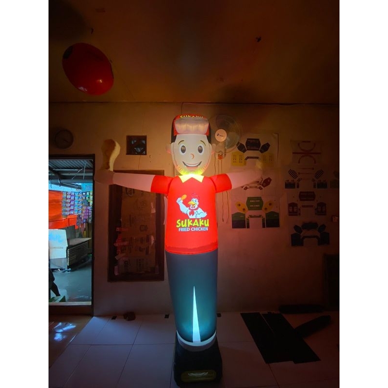 Jual Balon Dancer / Balon menari karakter custom 13 inch | Shopee Indonesia