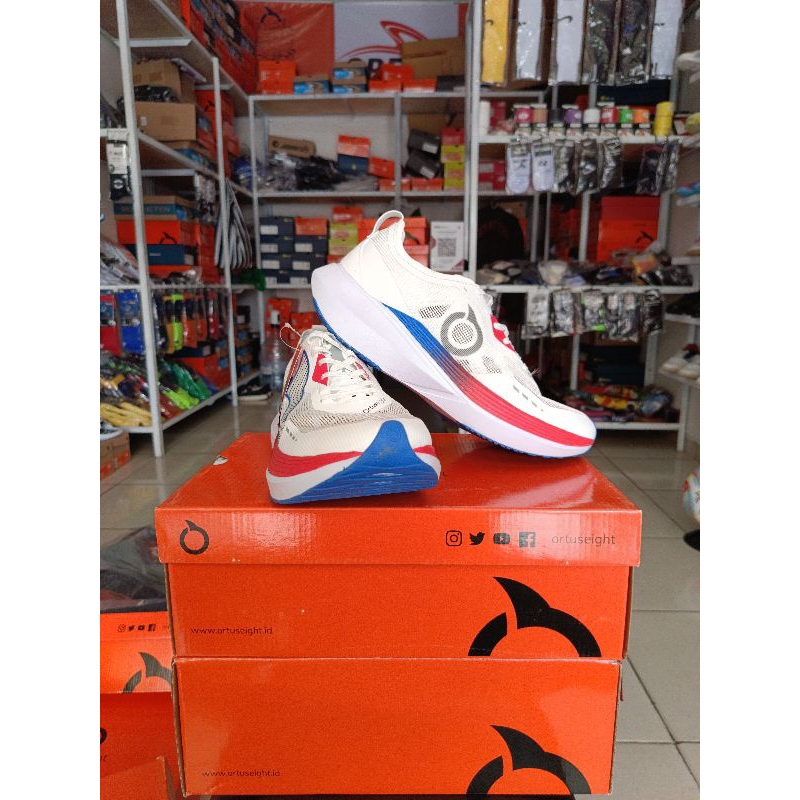 Jual Hyperglide 3.0 WHITE/ORTED/NAVY | Shopee Indonesia