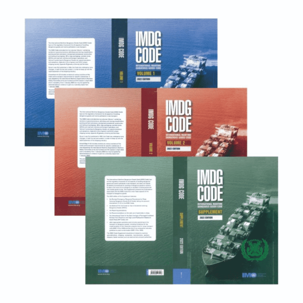 Jual BUKU IMDG CODE E 2022, 1 Set ( 3 Buku ) VOL 1, VOL 2 & SUPPLEMENT | Shopee Indonesia