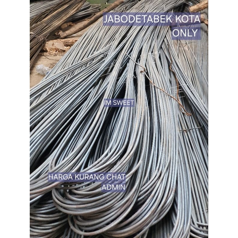 Jual Besi Beton Polos 10mm STD / Full A / B | Shopee Indonesia