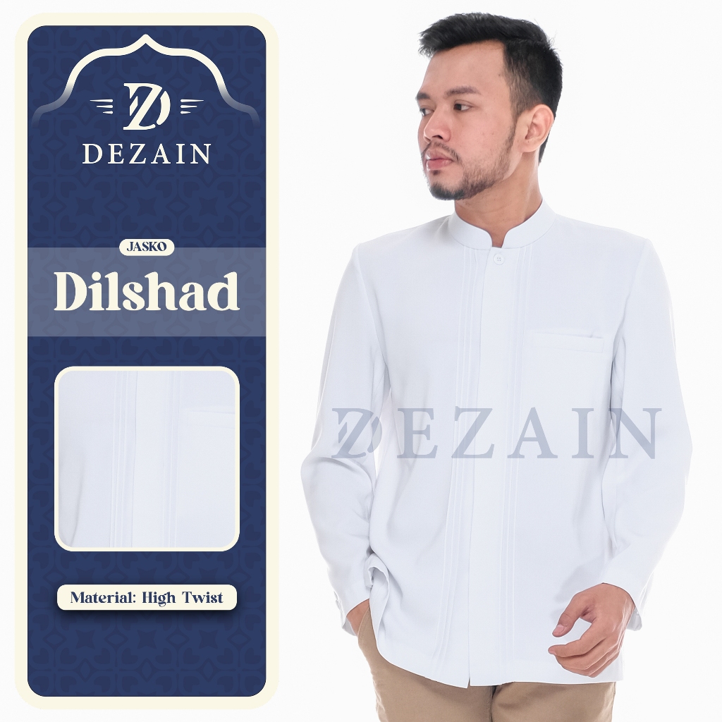 Jual Jas Koko Muslim Pria Jasko DILSHAD original by Dezain | Shopee ...