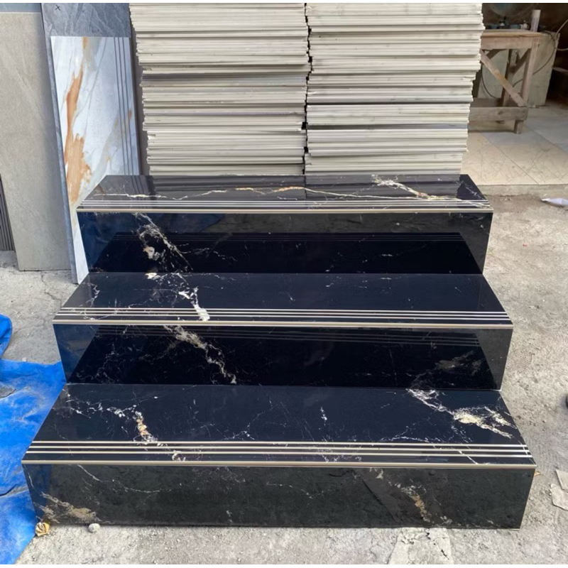 Jual Granit tangga hitam motif 30x90 20x90 / 30x100 20x100 Satu set ...