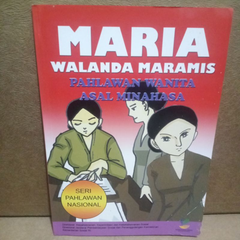 Jual Buku Original PAHLAWAN WANITA ASAL MINAHASA - MARIA WALANDA ...