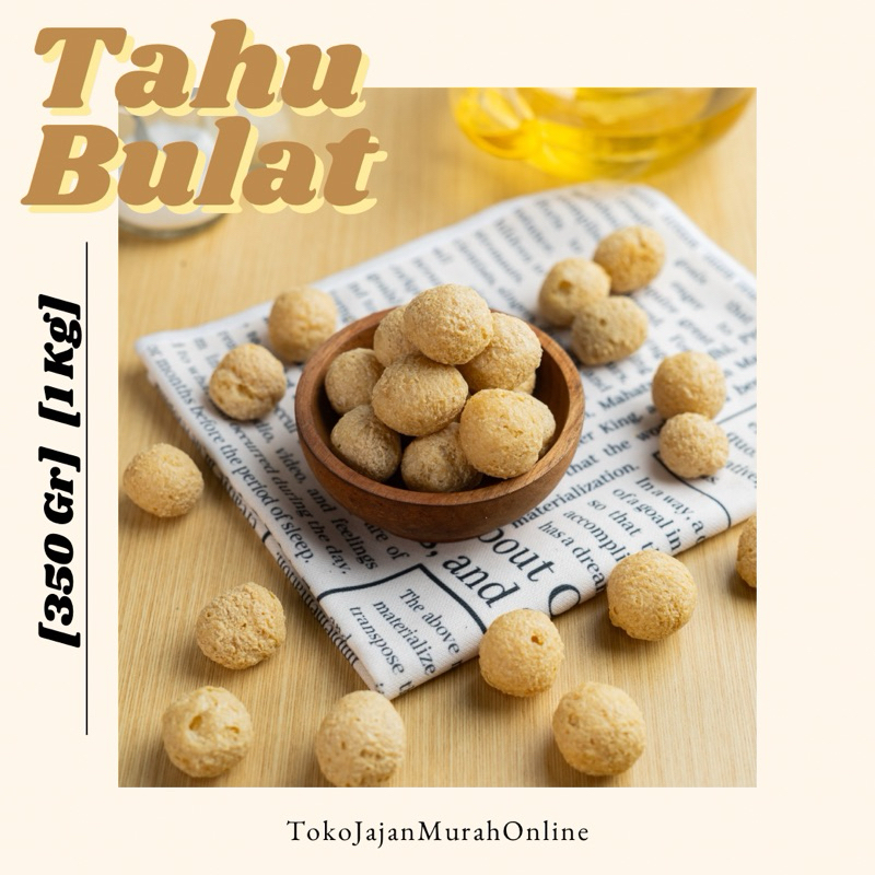 Jual Camilan Keripik Tahu Bulat Kelereng Mini Kering Kopong Renyah & Gurih Asin [500 gr] [1 kg ...