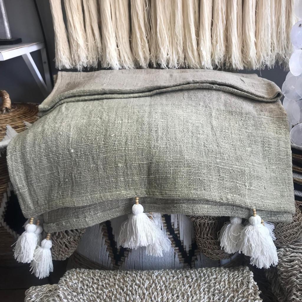 Jual Blanket/Selimut PREMIUM bahan kain Tumanggal Handmade | Shopee ...