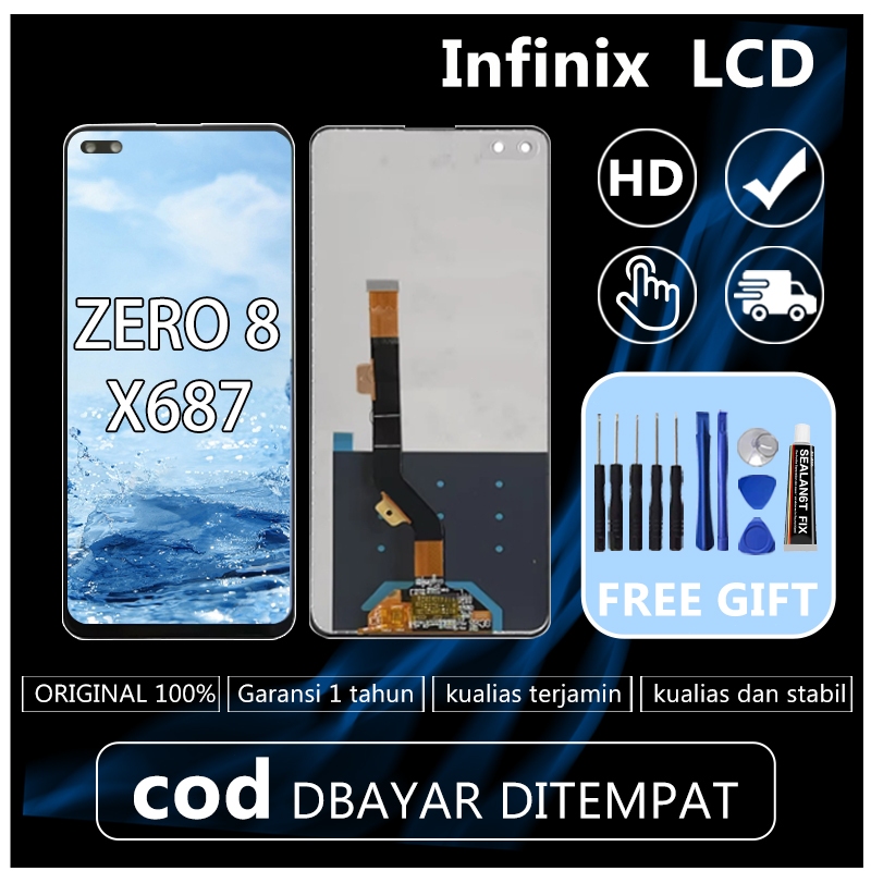 Jual 100% ORIGINAL ( ORIGINAL ) LCD INFINIX X687 / TOUCHSCREEN ORIGINAL ...