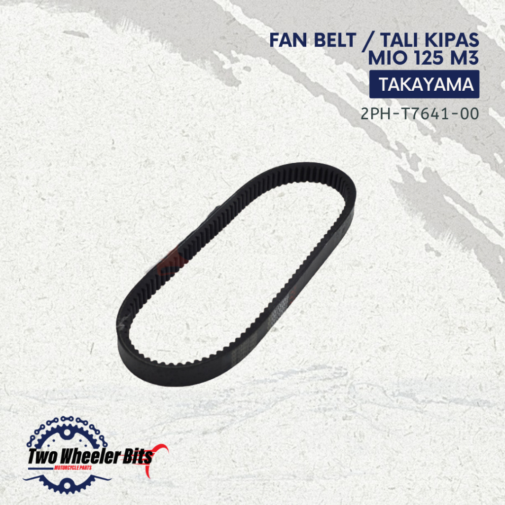 Jual Takayama Fan Belt Tali Kipas Mio 125 M3 (104T) | Shopee Indonesia