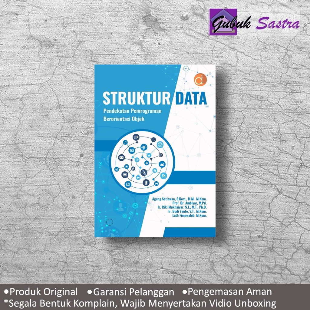 Jual Buku Struktur Data Pendekatan Pemrograman Berorientasi Objek ...