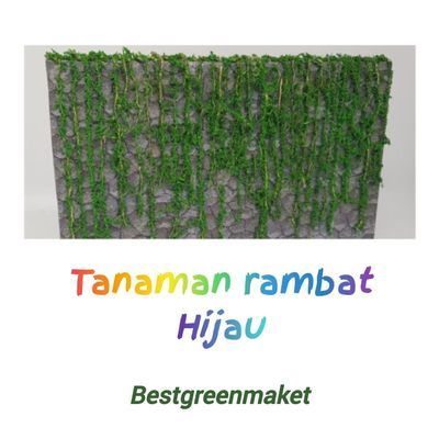 Jual Diorama Tanaman Rambat Hijau Maket Miniatur | Shopee Indonesia