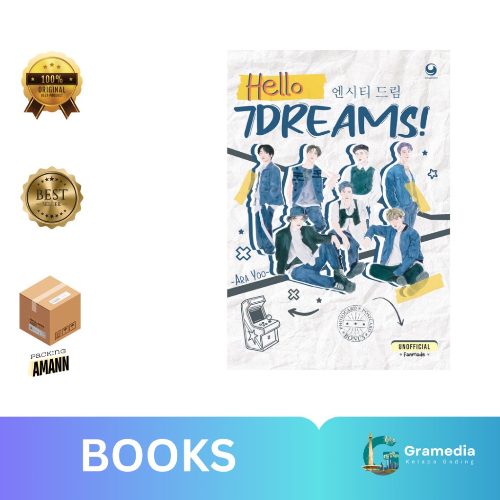 Jual Gramedia MKG - Buku Bacaan Hello 7Dreams! (Ara Yoo) | Shopee Indonesia