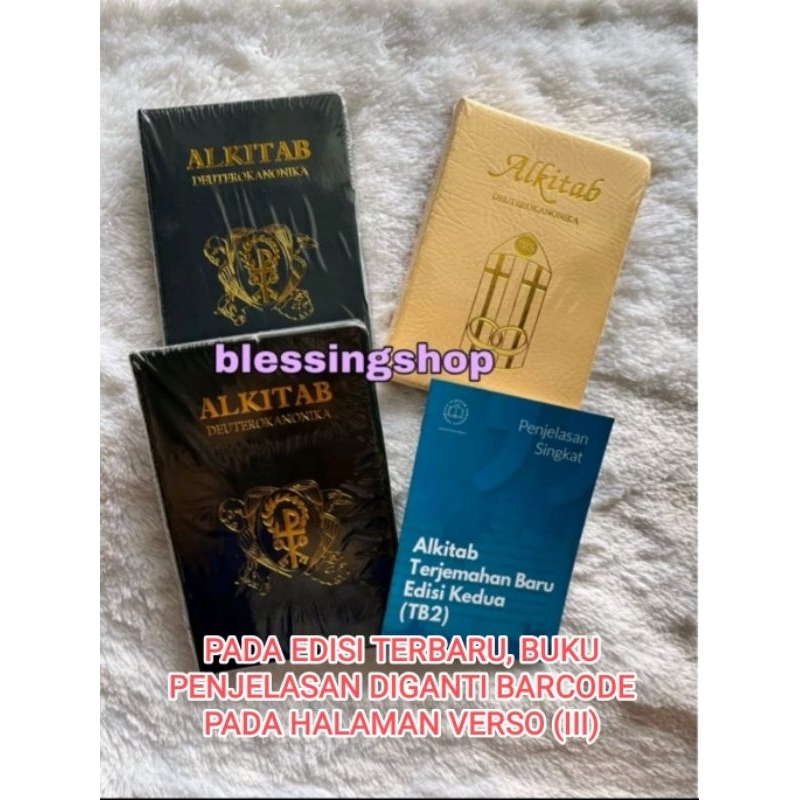 Jual [EDISI BARU] KITAB SUCI DEUTEROKANONIKA / ALKITAB KATOLIK | Shopee ...