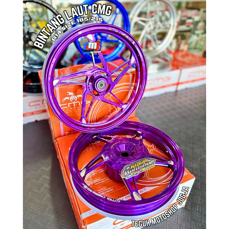 Jual VELG CMG MG1 VARIO 125 VARIO 150 VELG BINTANG LAUT CMG | Shopee ...