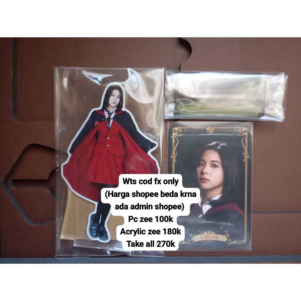 Jual OFFICIAL PC JKT48 MAGIC HOUR ZEE ACRYLIC PC PHOTOCARD MARSHA PANDORA BOX | Shopee Indonesia