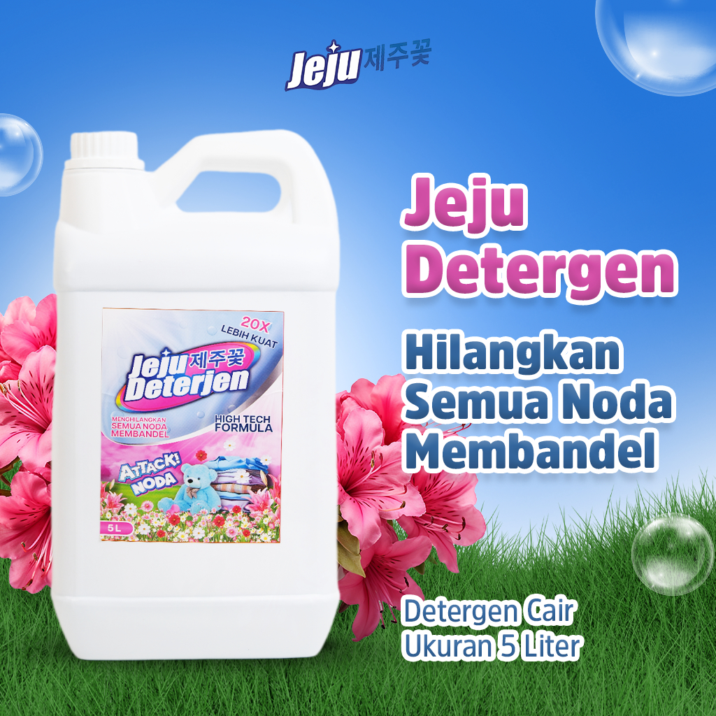 Jual Jeju Detergent 5L 1 Drigent | Shopee Indonesia