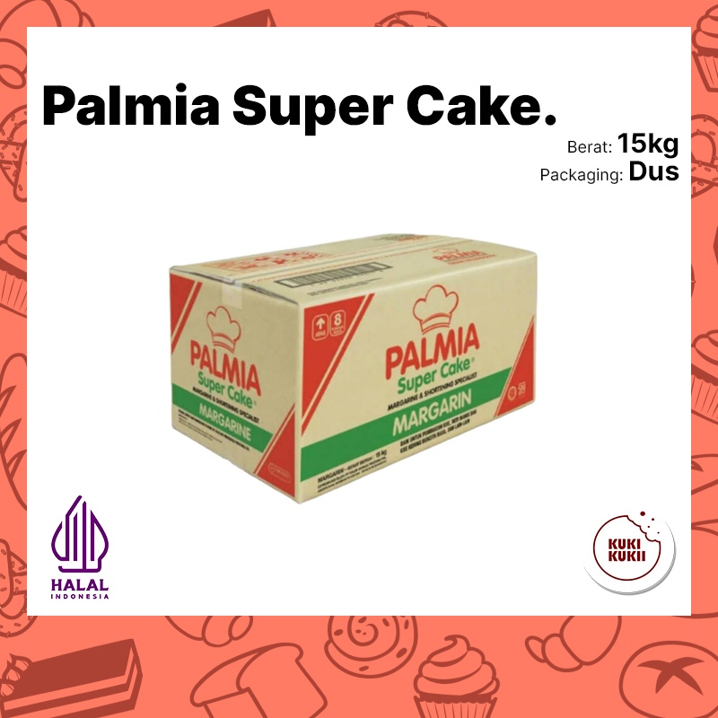 Jual PALMIA SUPER CAKE 15 kg | Mentega Palmia Super Cake 15kg | Palmia ...