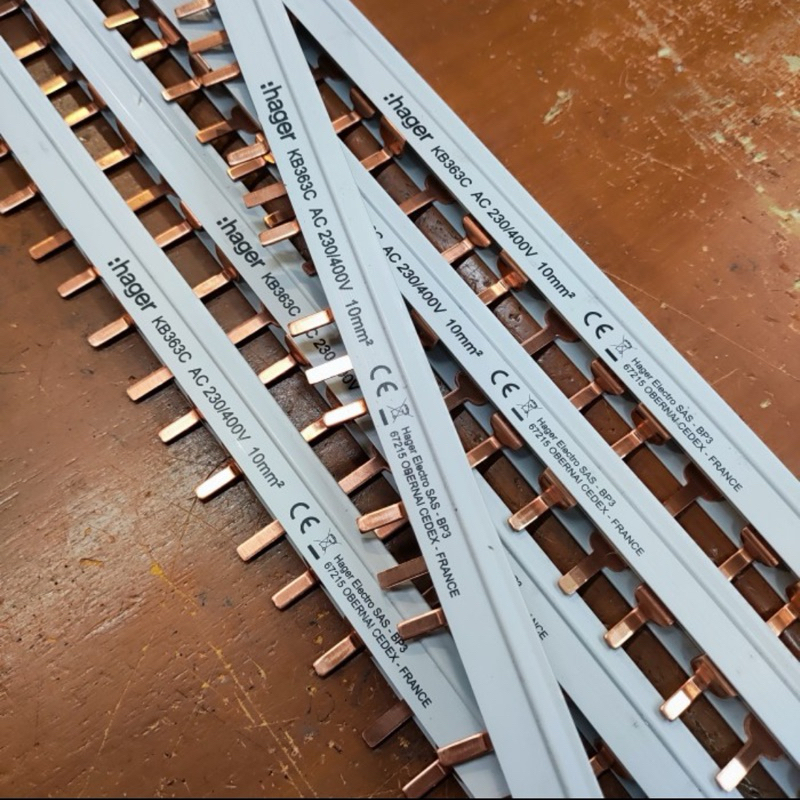 Jual Busbar Sisir Jumper MCB 3Phase 63A 1M | Shopee Indonesia