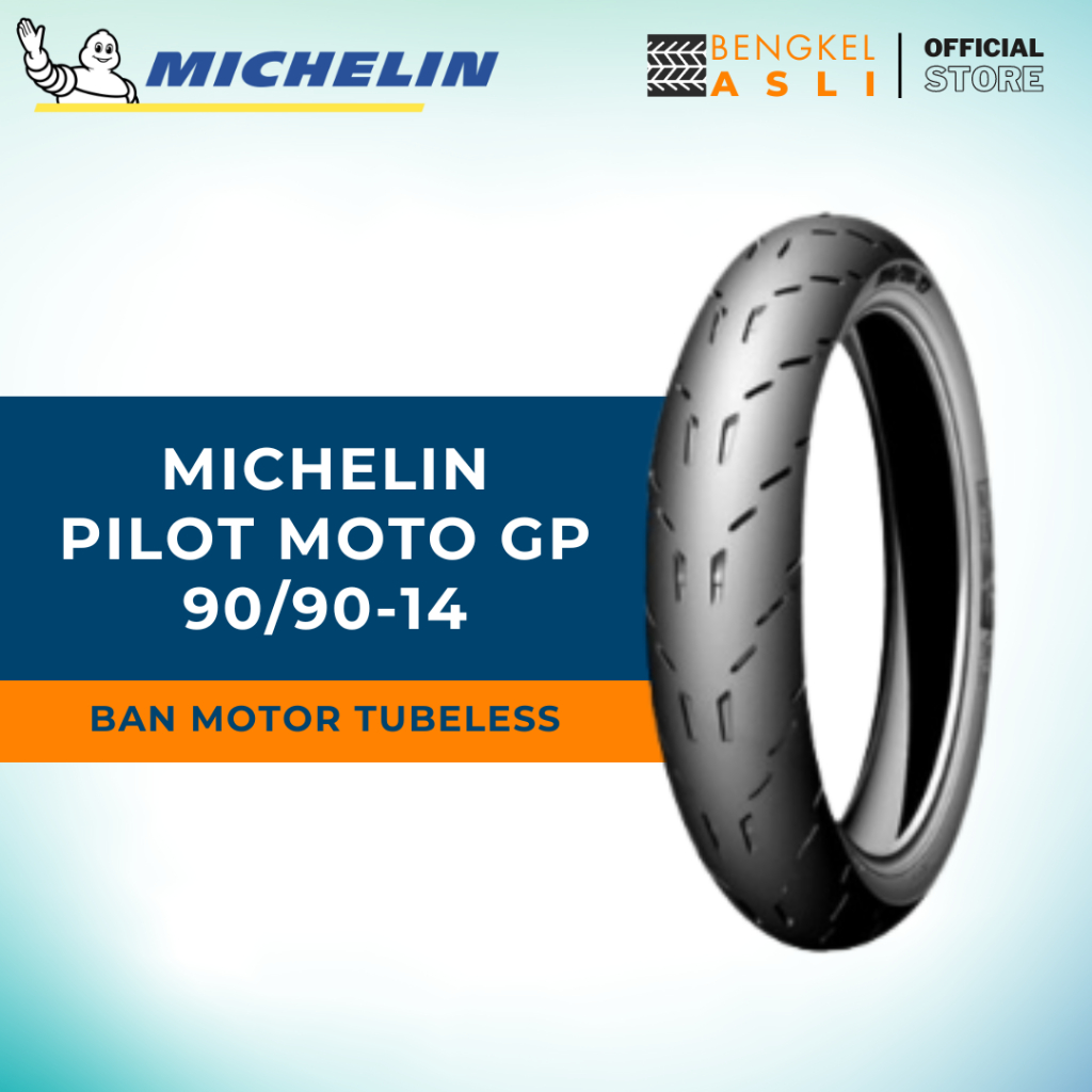 Jual Ban Motor MICHELIN PILOT MOTO GP Ring 14 90/90-14 Tubeless (TL ...