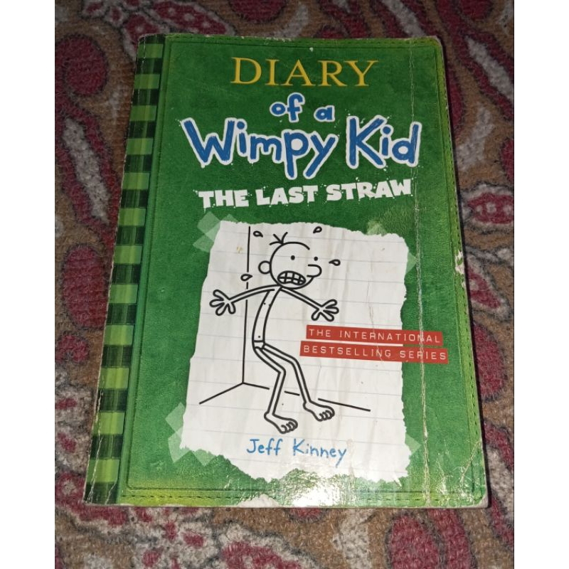 Jual buku diary of a wimpy kid the last straw Jeff kinney | Shopee ...