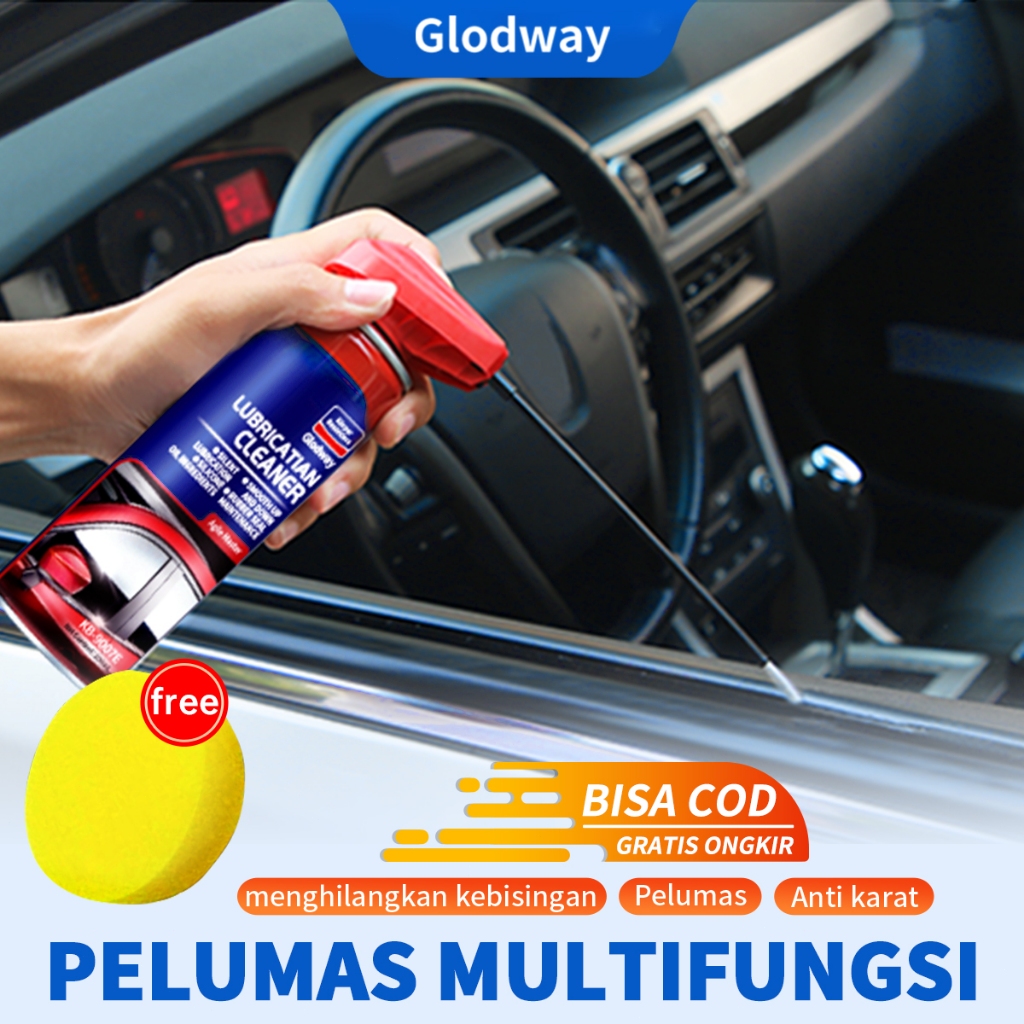 Jual Gratis Promo Glodway Multifungsi Pelumas Oil Cairan Semprot Kaca ...