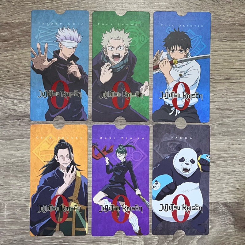 Jual collectible ticket jjk jujutsu kaisen cgv cinema cinepolis movie ...