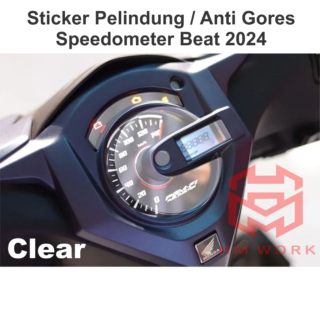 Jual STICKER ANTI GORES PELINDUNG SPEEDOMETER BEAT CBS DELUXE 2024 ...
