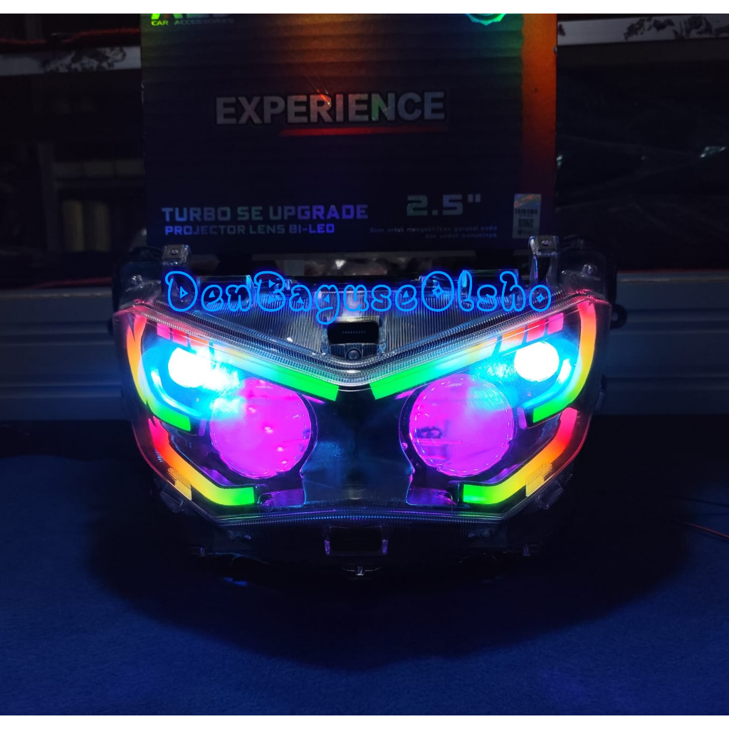 Jual Lampu biled n max new fullset reflektor biled aes exsperience 2,5 ...
