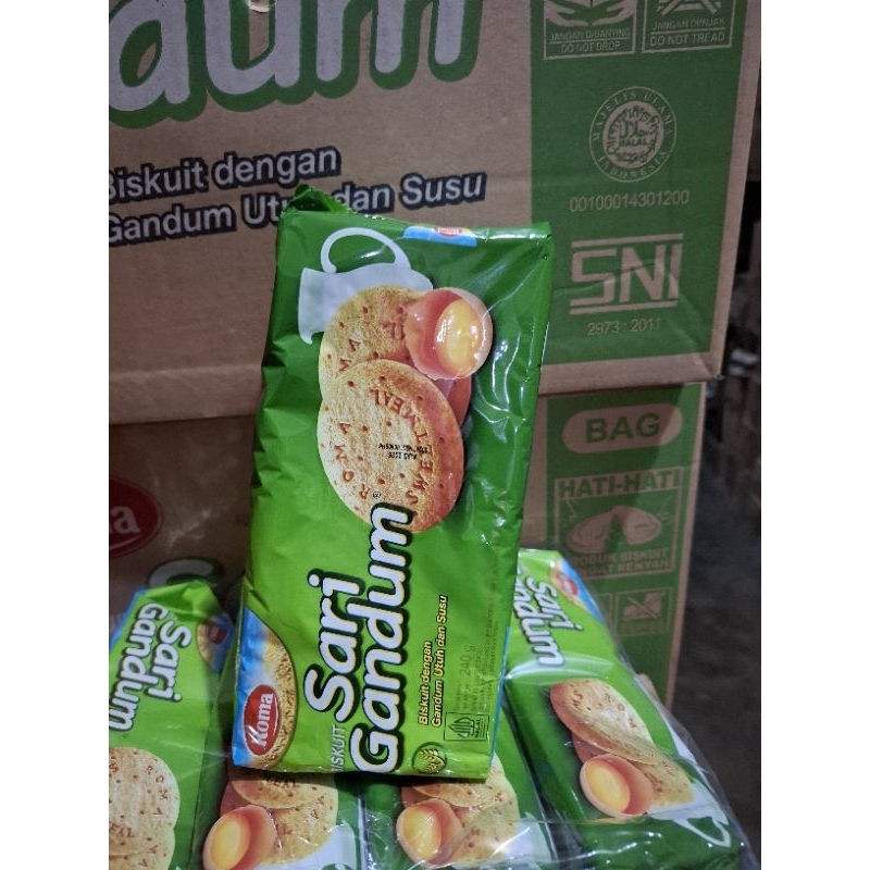 Jual SARI GANDUM FAMILY BAG 240 GRAM/ BISKUIT GANDUM UTUH | Shopee ...