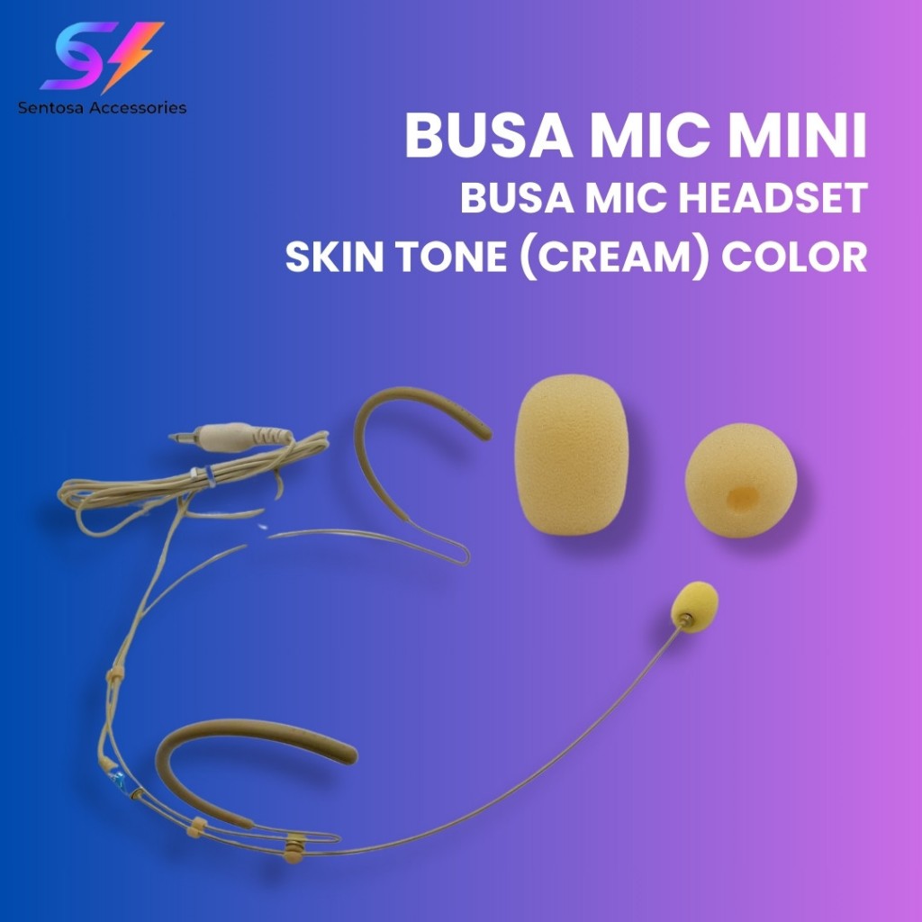 Jual Busa Microphone clip on | Sponge Microphone Mini | Cover Mic ...