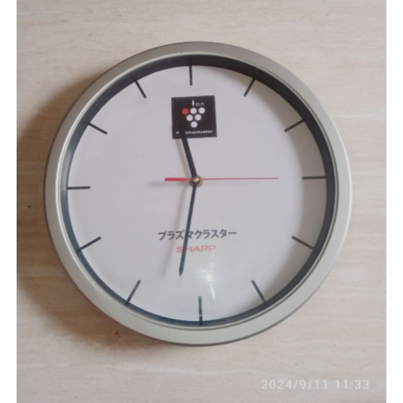 Jual jam dinding by Sharp - japan (keterangan pada deskripsi) | Shopee ...