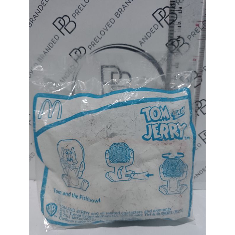 Jual McDonald's Happy Meal Tom And The Fishbowl | Shopee Indonesia