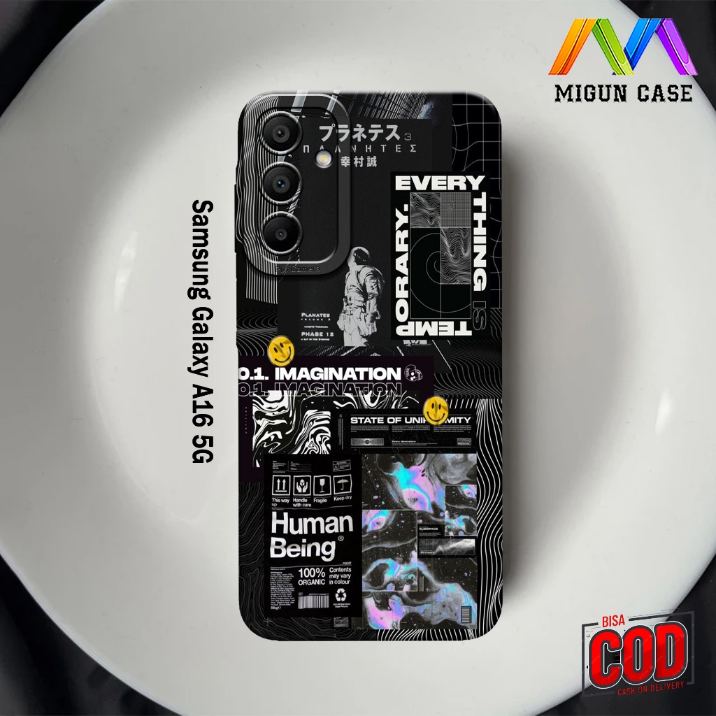Jual Migun Case Samsung Galaxy A16 5G 2024 - Motif Aesthetic - Casing ...