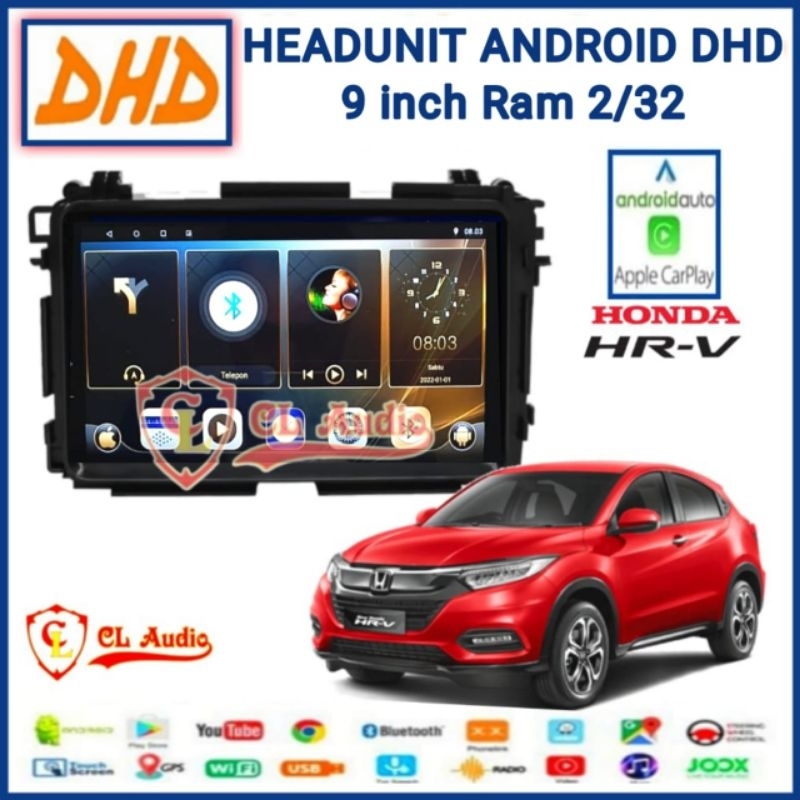 Jual Head Unit Android DHD 9 Inch OEM Honda HRV | Shopee Indonesia