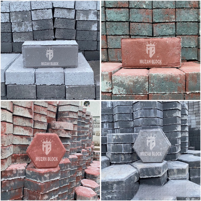 Jual paving block bata/hexagonal press mesin | Shopee Indonesia