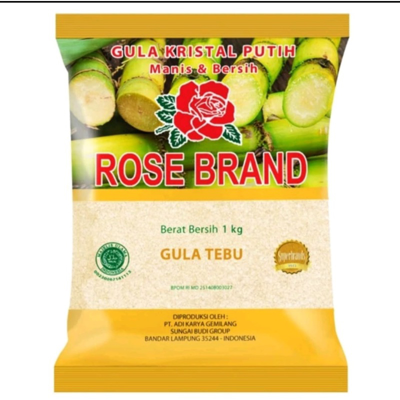 Jual Gula Kuning Rosebrand 1kg (pcs) | Shopee Indonesia