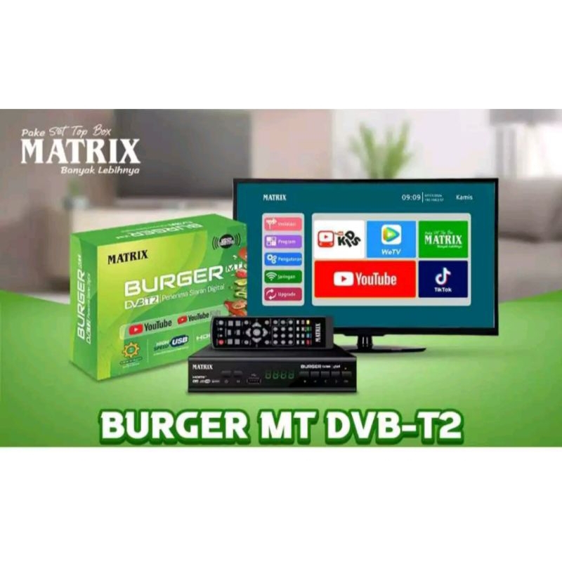 Jual STB Matrix Hijau Burger | Shopee Indonesia