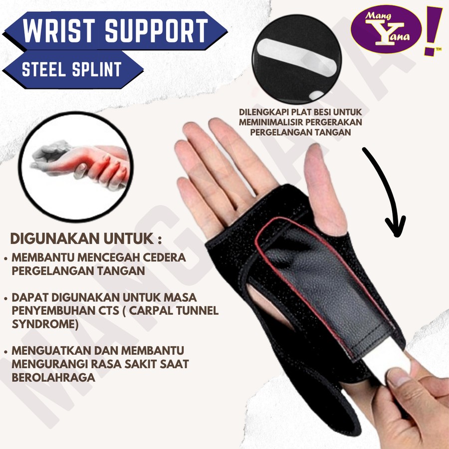Jual Wrist Support / Deker CTS Carpal Tunnel Syndrome / Pelindung ...