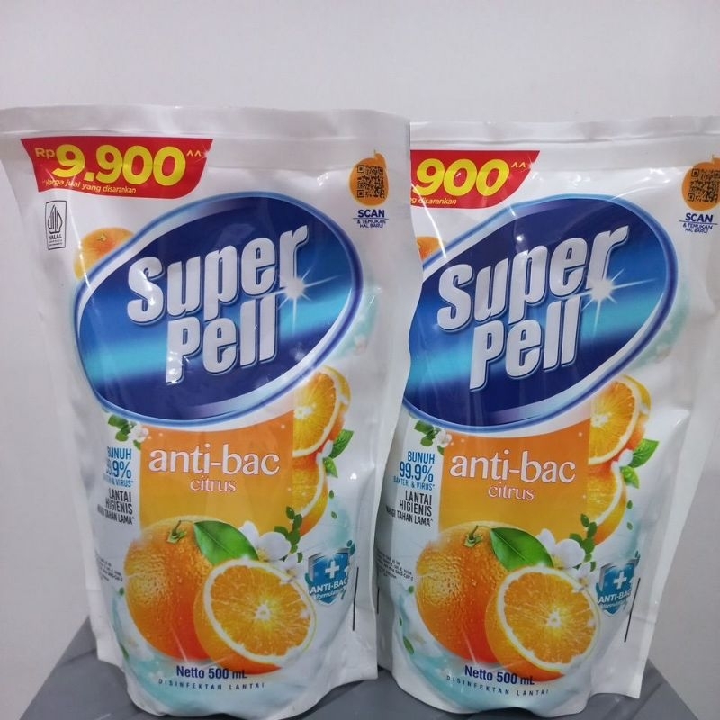 Jual Super Pell Pembersih Lantai 500ml | Shopee Indonesia