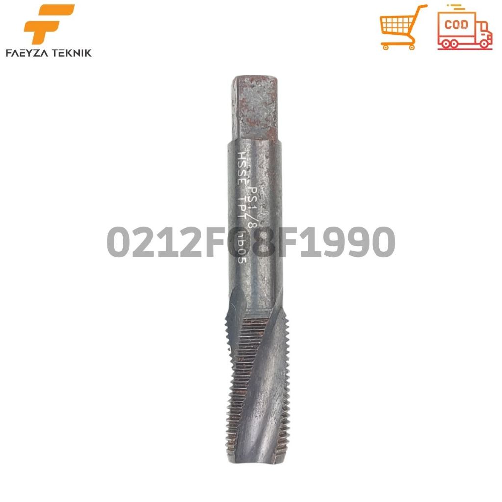 Jual Hand Tap Nepel Tap PS 1/8 -28 Tap Inchi Spiral HSSE Bukan Yamawa | Shopee Indonesia