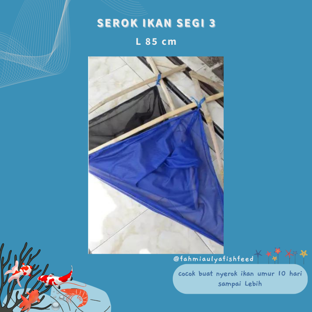 Jual Serok ikan segi 3 | Shopee Indonesia
