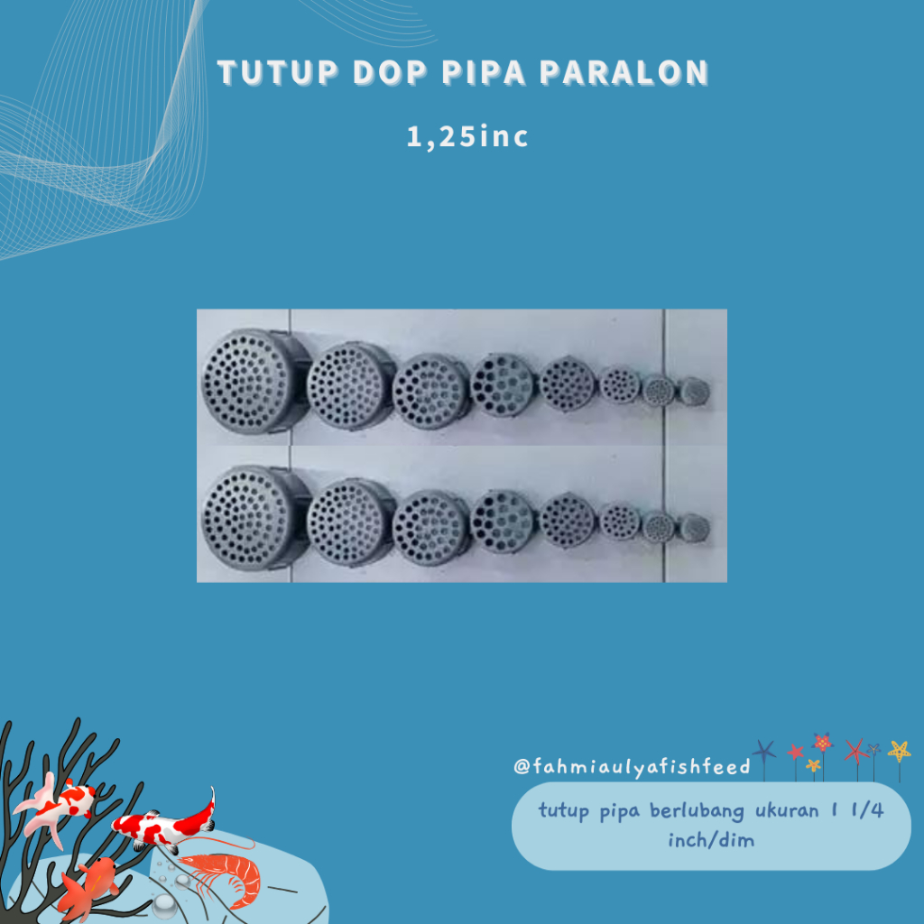 Jual TUTUP PIPA DOP PARALON 1,25inc | Shopee Indonesia