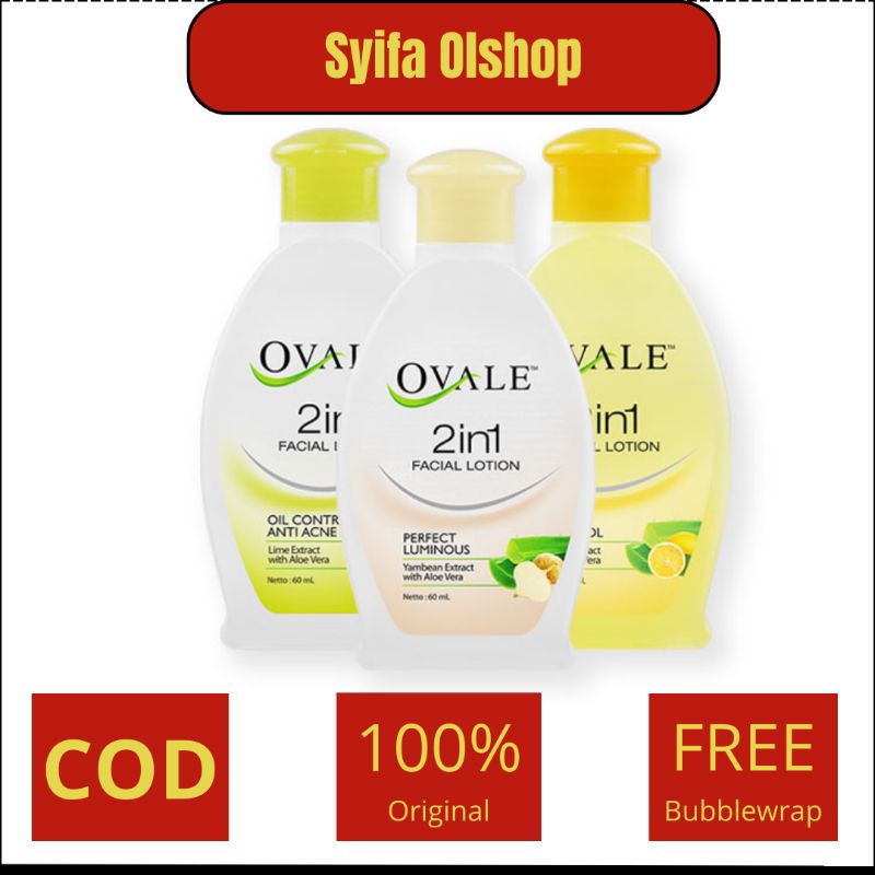 Jual Ovale Facial Lotion 2in1 200ml | Shopee Indonesia