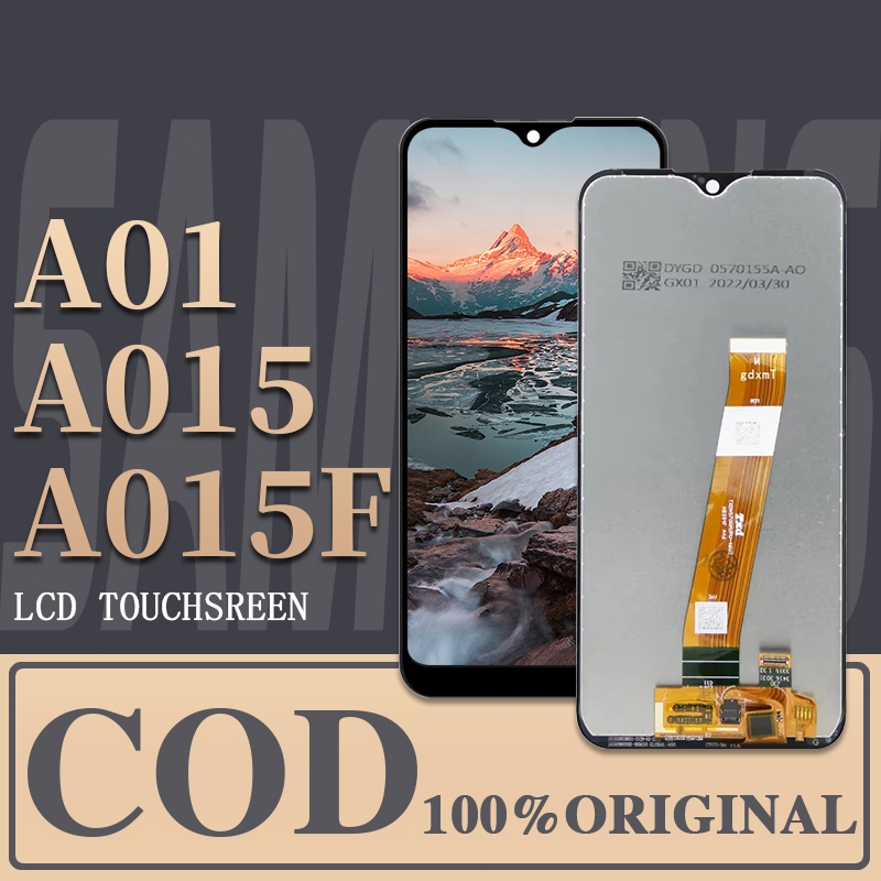 Jual 【ORIGINAL+LEM】LCD for SAMSUNG A015 / A015F / A01 ORIGINAL100% FULL SET LAYAR HIGH ORI ...