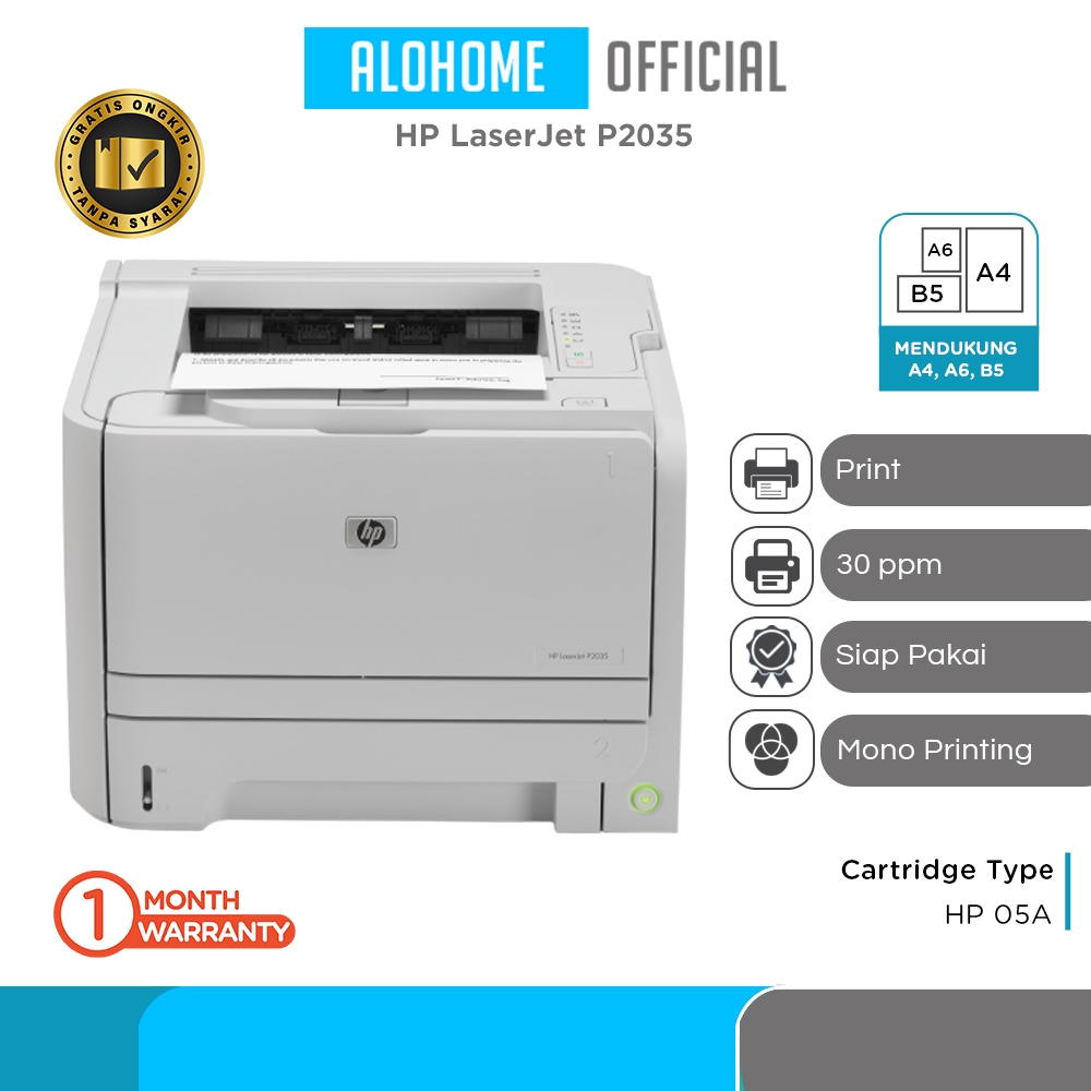 Jual Printer HP LaserJet P2035 | Shopee Indonesia