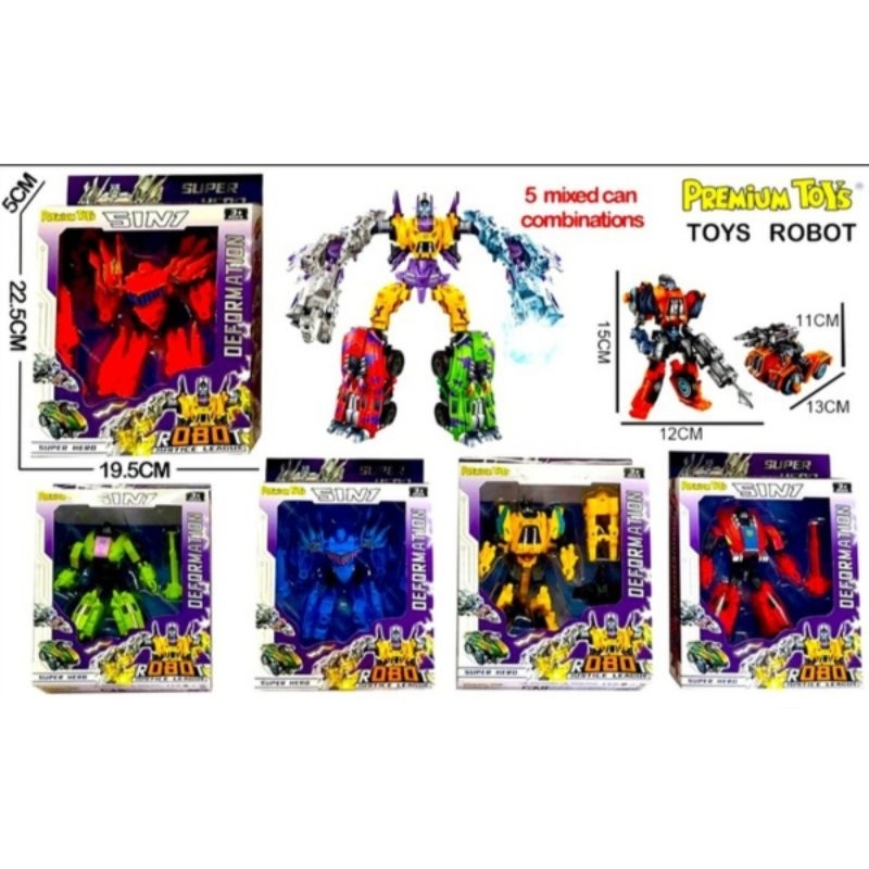 Jual Transformers Fall Of Cybertron Generation Combiner Set 5in1 ...